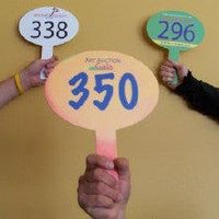 Bidding Paddles