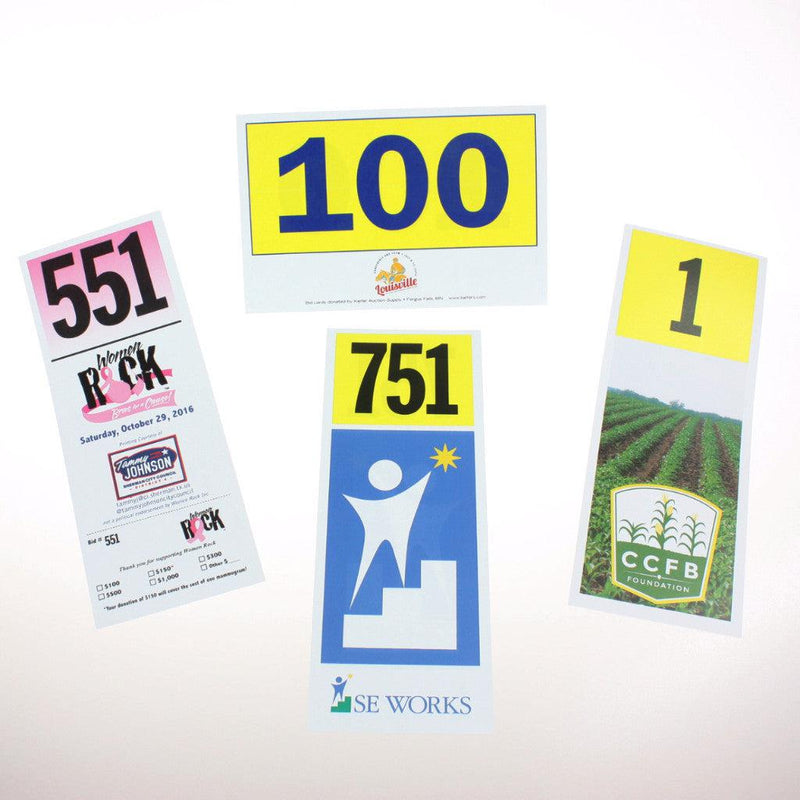 Bidding Cards | Kiefer Auction Supply