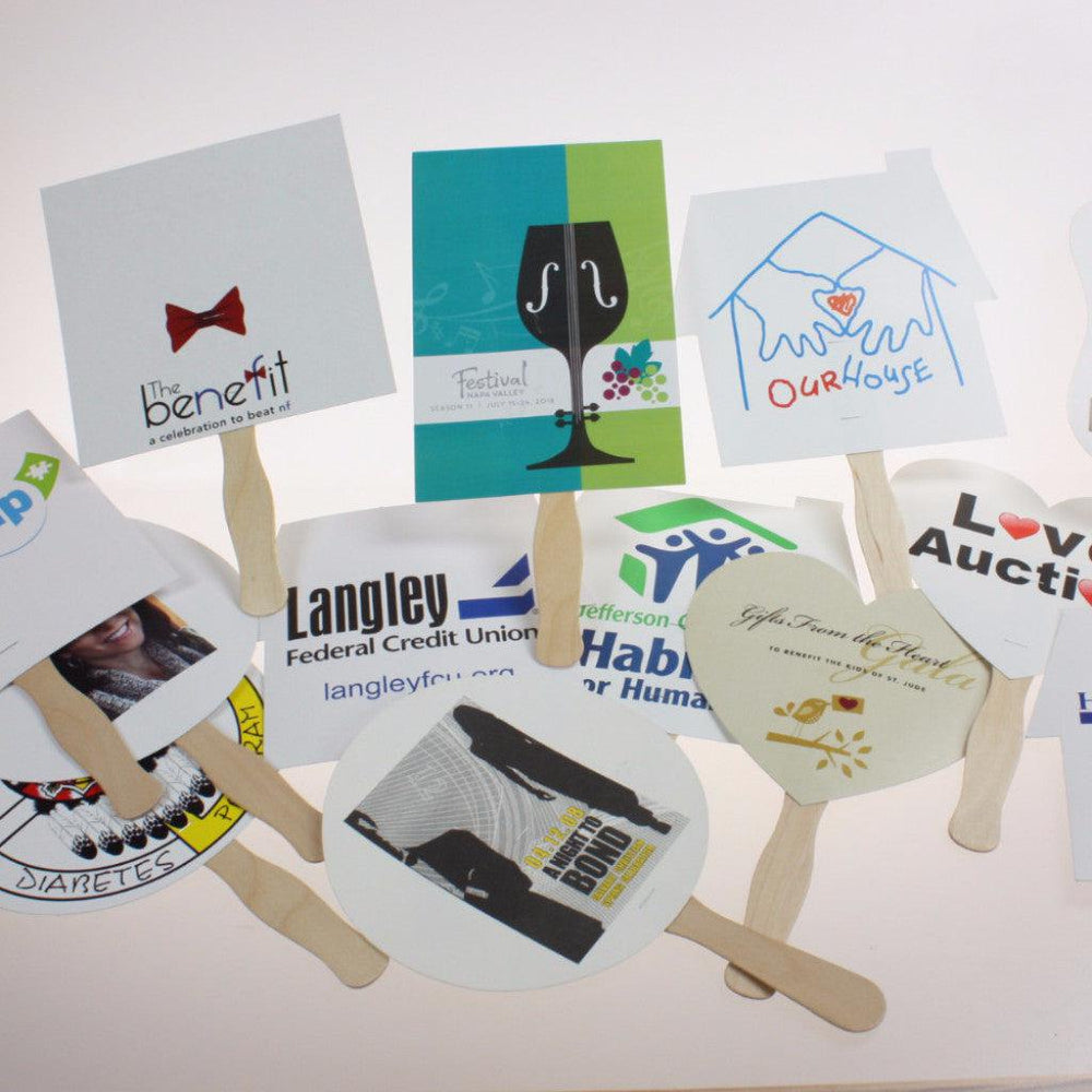 Bidding Paddles