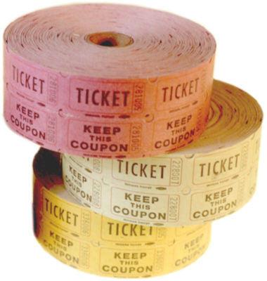 Rolls of Tickets for Events | Custom Event Tickets
