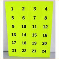 Pre-Numbered Labels | Lot Labels | Kiefer Auction Supply