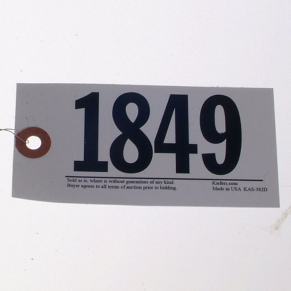 Numbered Power Tag, Size #7 - Wired (500/Box)