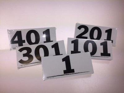 Bid Cards - Stock (Numbered)*